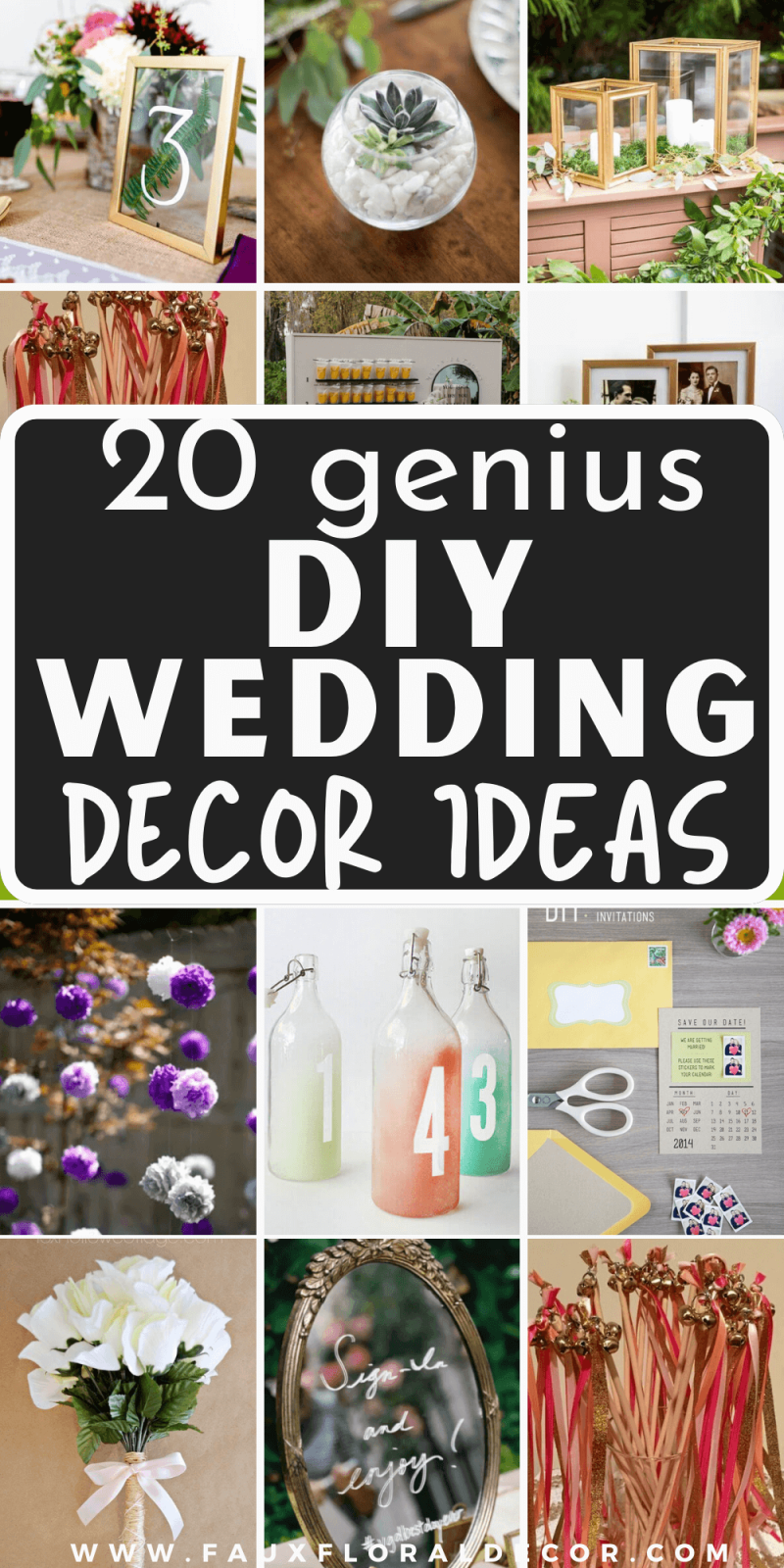 20 Genius DIY Wedding Hacks From The Dollar Store (You NEED To See)