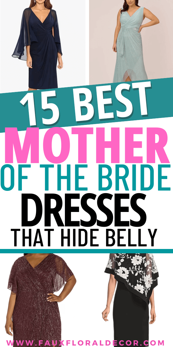 15 Perfect Mother Of The Bride Dresses That Hide Belly And Are Not Frumpy