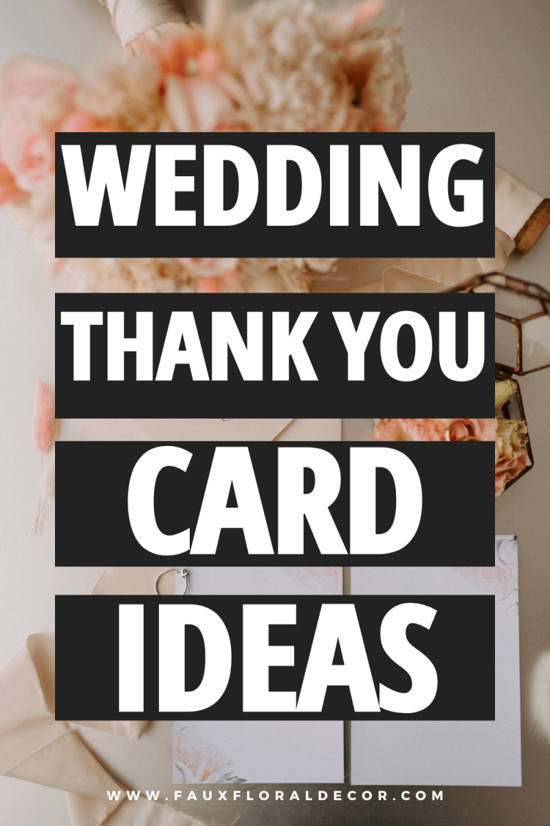 What to Write In A Wedding Thank You Card (Best Wording & Examples)