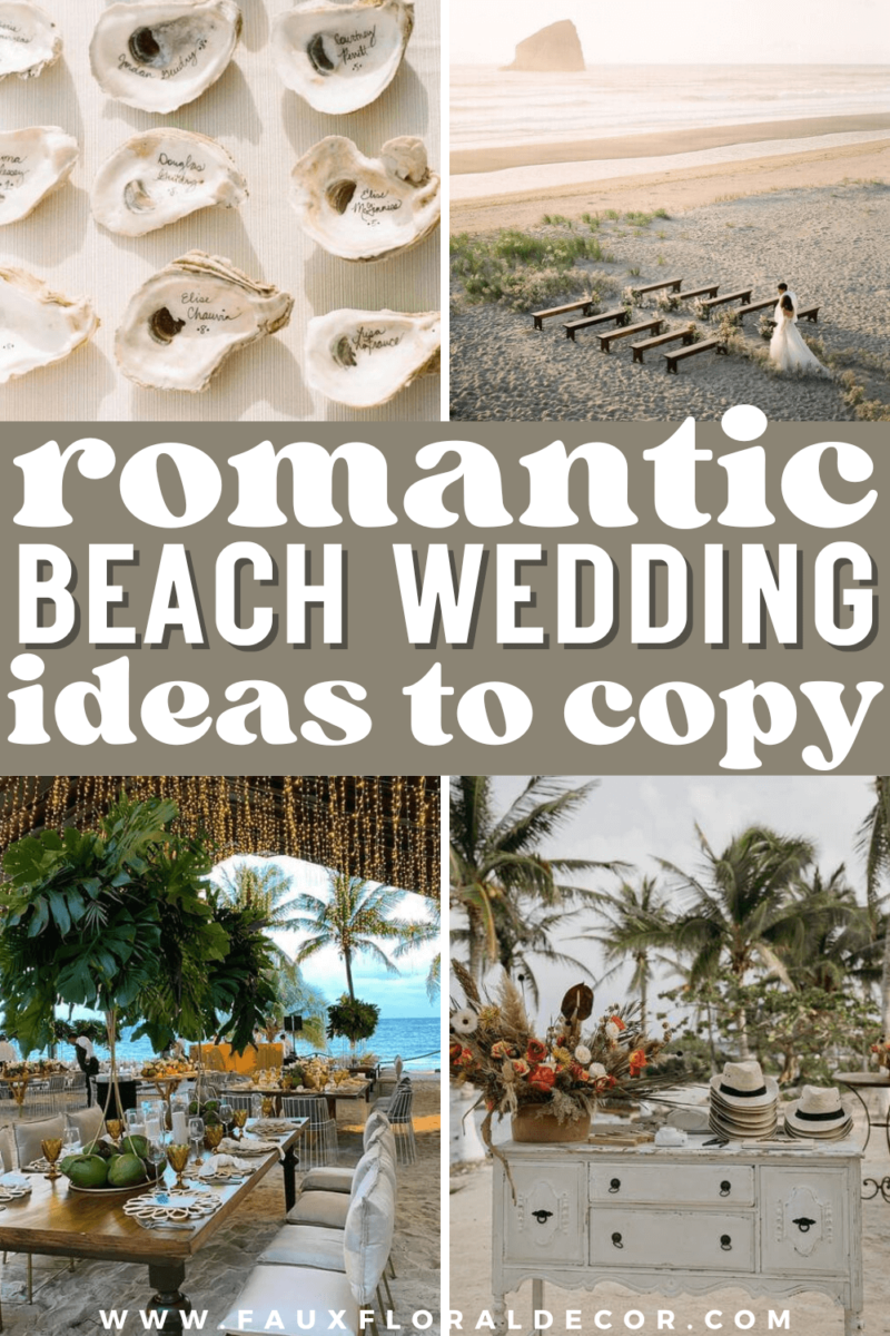 27 Breathtaking Beach Wedding Ceremony Ideas To Recreate In 2024