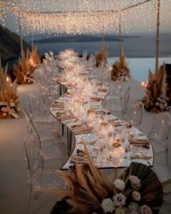 20 Impressive Serpentine Wedding Table Decor Ideas