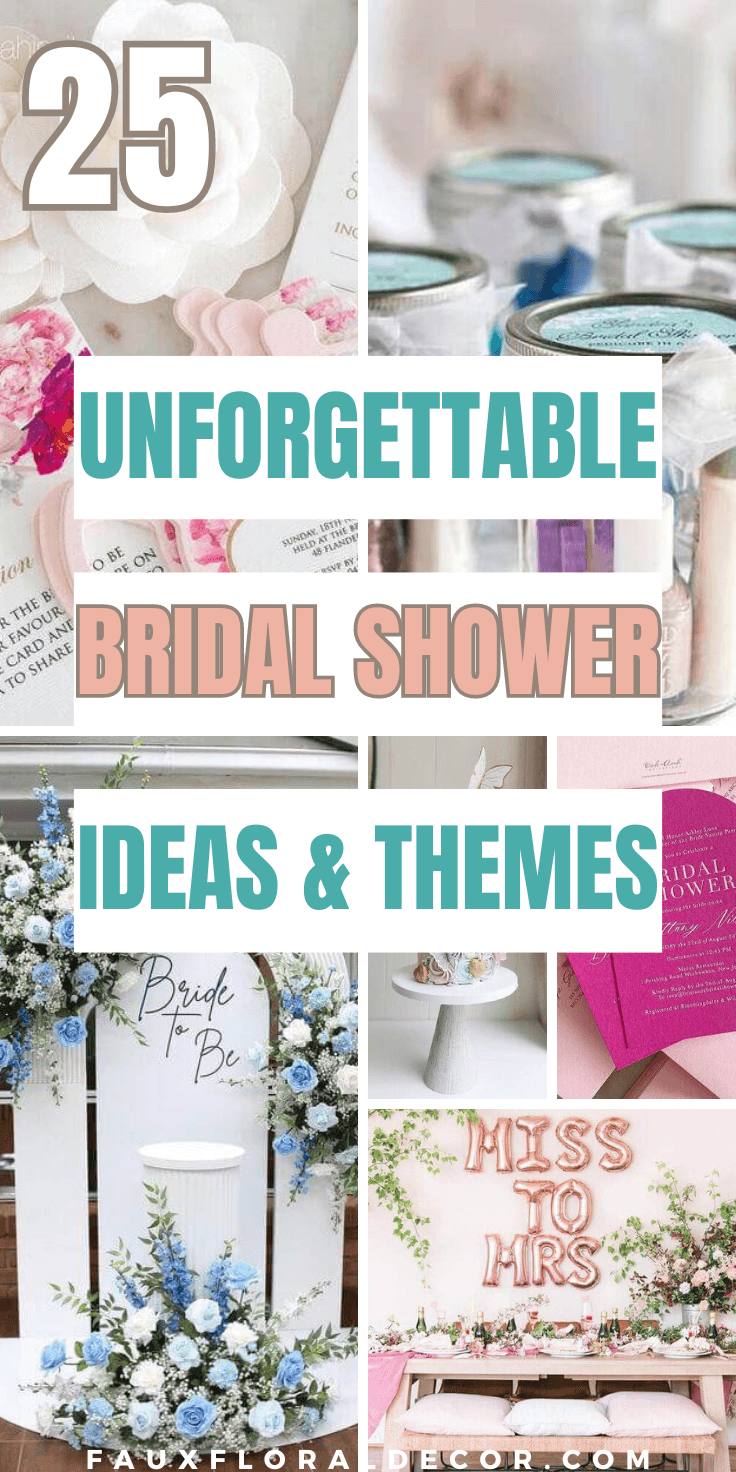 25 Pinterest Worthy Bridal Shower Ideas & Themes