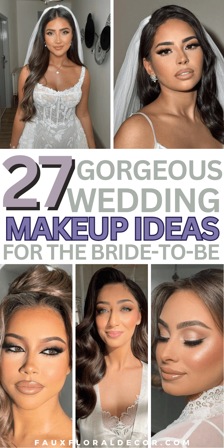 27 Stunning Bridal Makeup Ideas